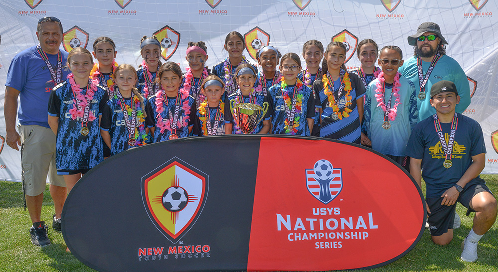 2024 NM State Cup Champions - U12 Girls - New Mexico Youth Soccer