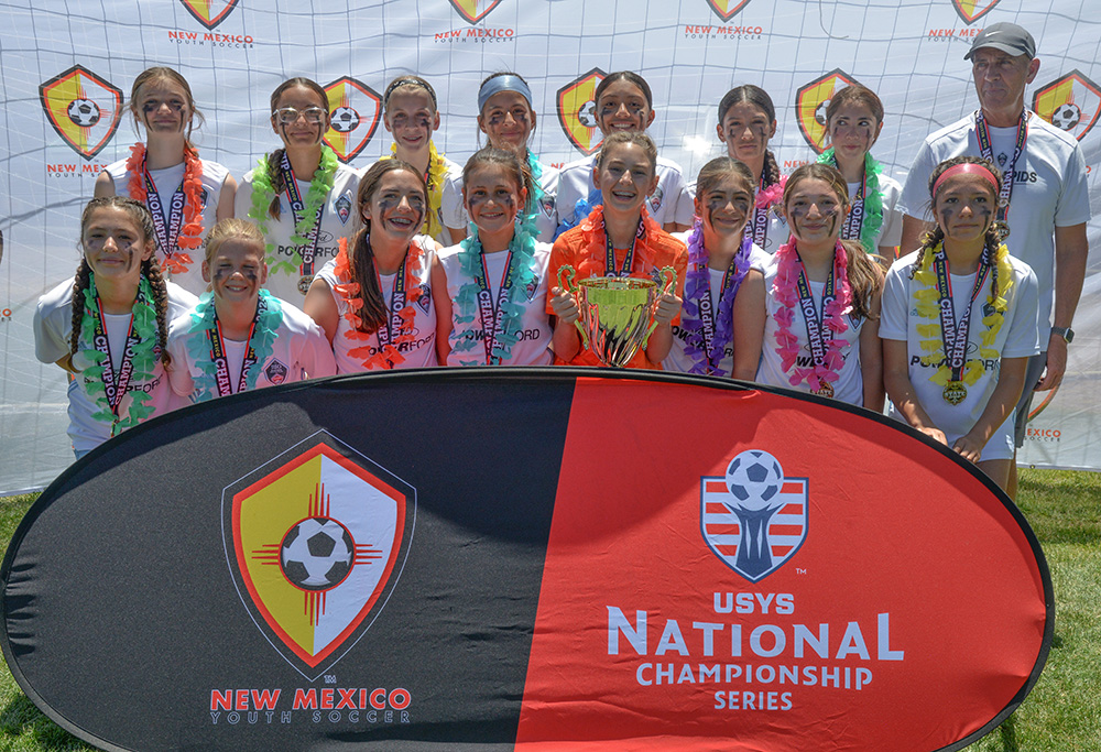 2024 NM State Cup Champions - U13 Girls - New Mexico Youth Soccer