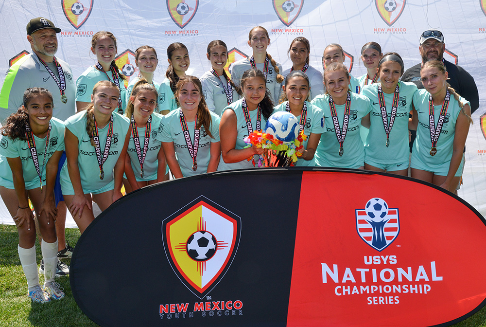 2024 NM State Cup Champions - U18/19 Girls - New Mexico Youth Soccer
